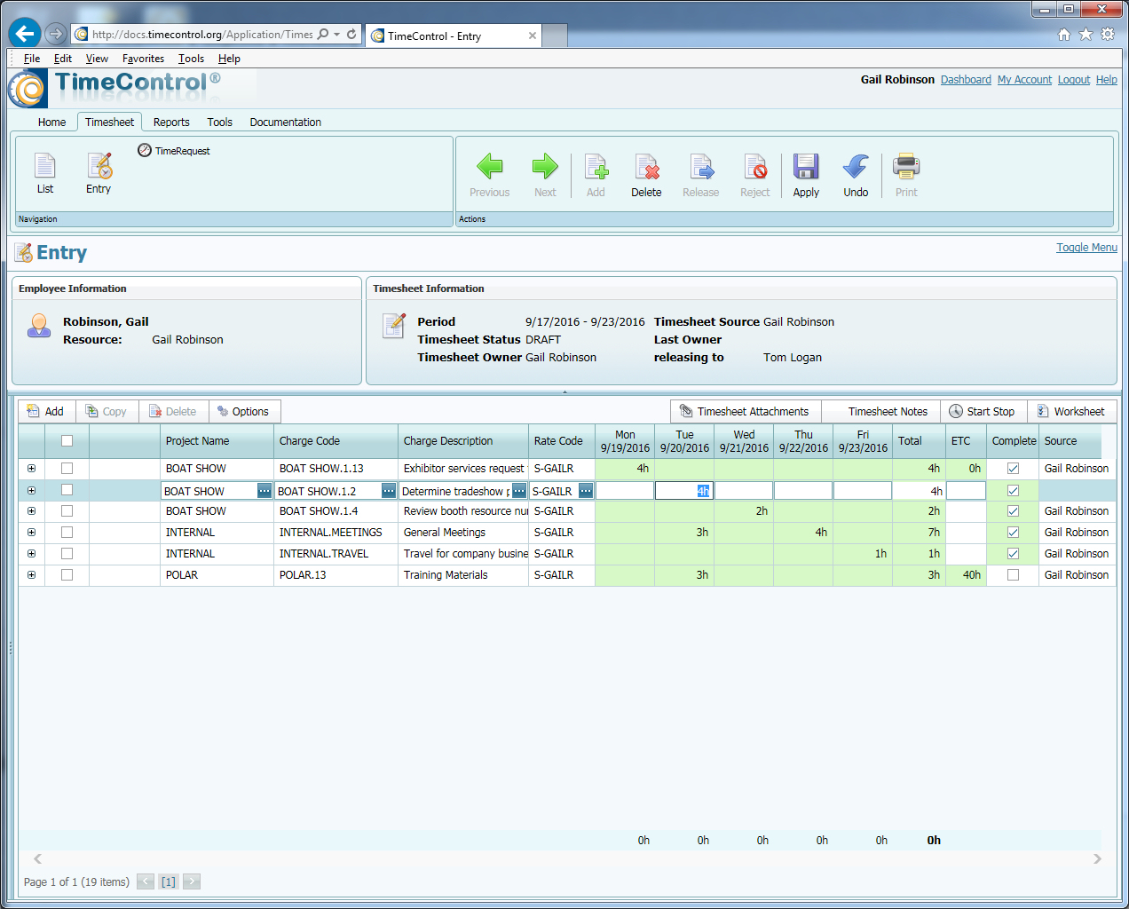 TimeControl 7 introduces the multi-line timesheet… again! | TimeControl Blog