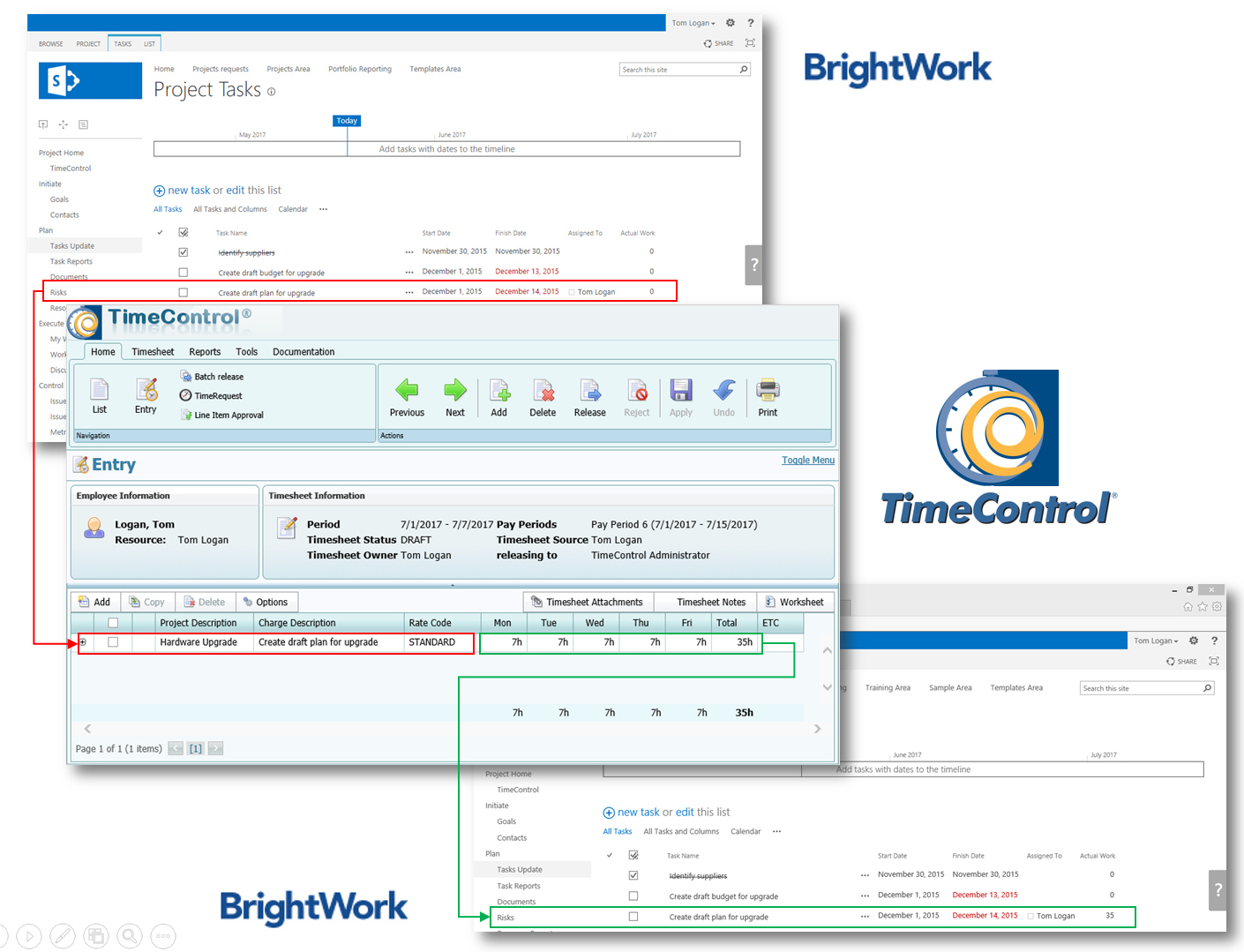 TimeControl and BrightWork | TimeControl Blog